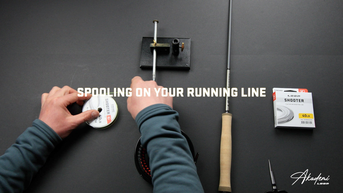 HOW TO - Spool on your running line – Twinpeakesflyfishing