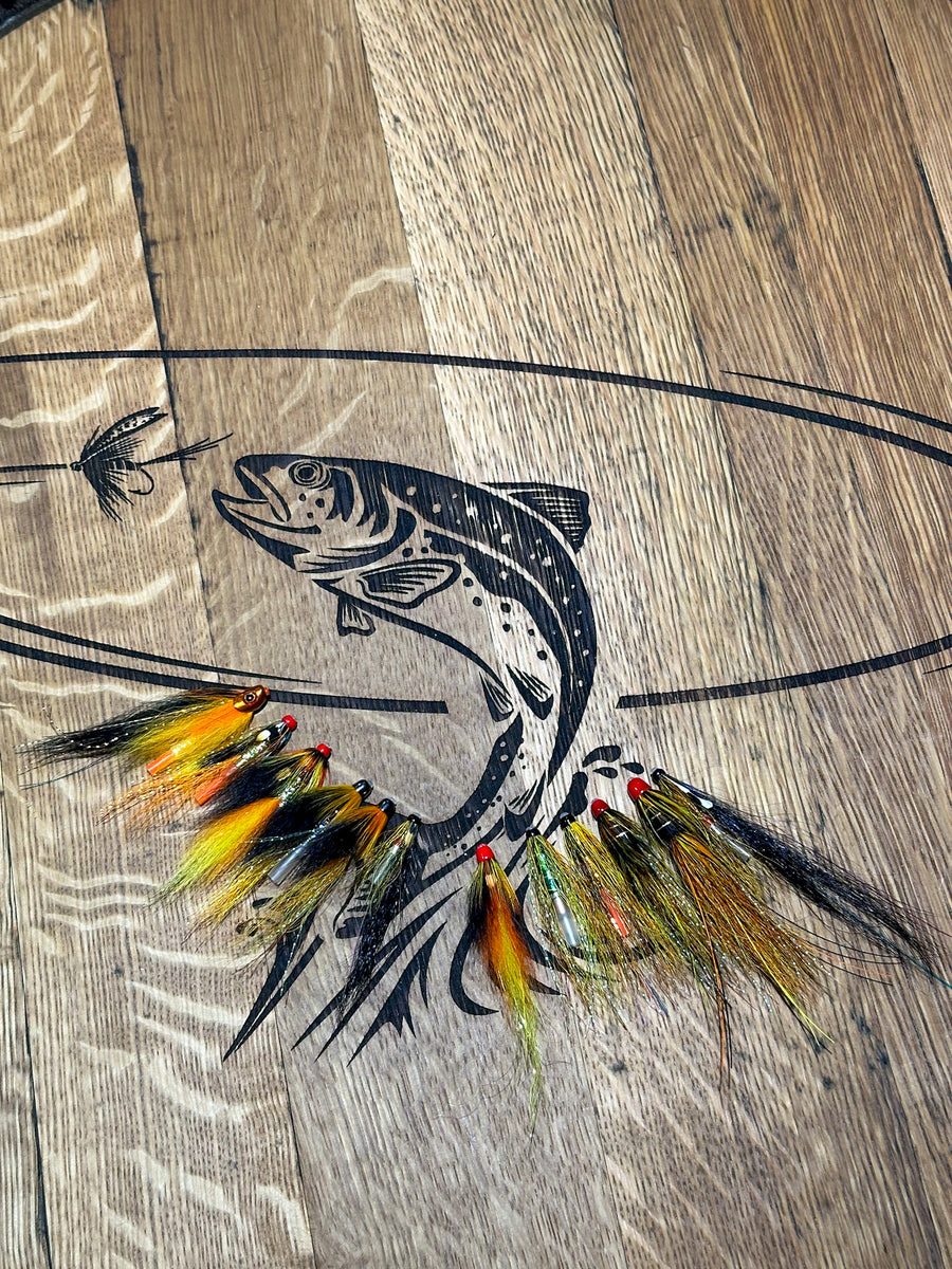 Spring Salmon fly Selection- Willie Gunns and More – Twinpeakesflyfishing
