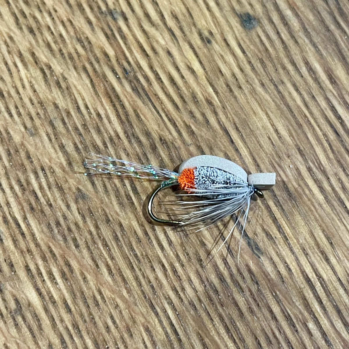 Tan BB Foam Gurgler – Twinpeakesflyfishing